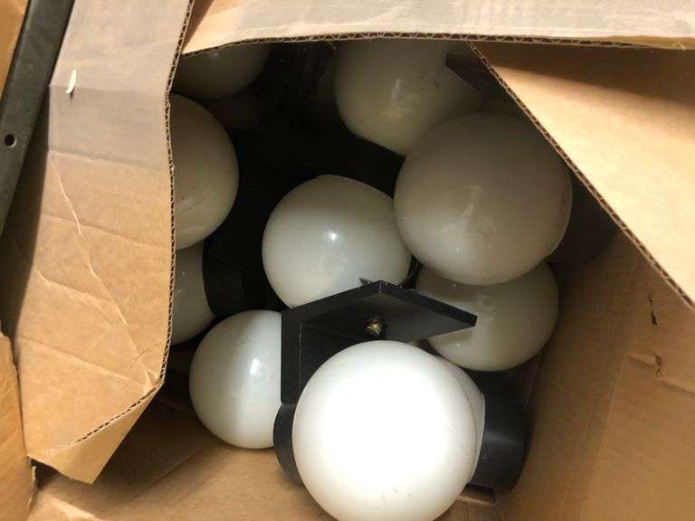 BOX OF LIGHT BULBS AND FIXTURES - Bentley & Associates, LLC