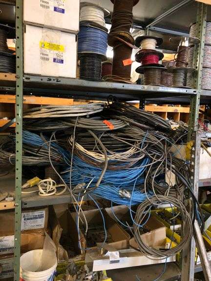 TWO ROLLS OF ASSORTED WIRE, ASSORTED TYPES OF WIRE CORDS - Bentley ...