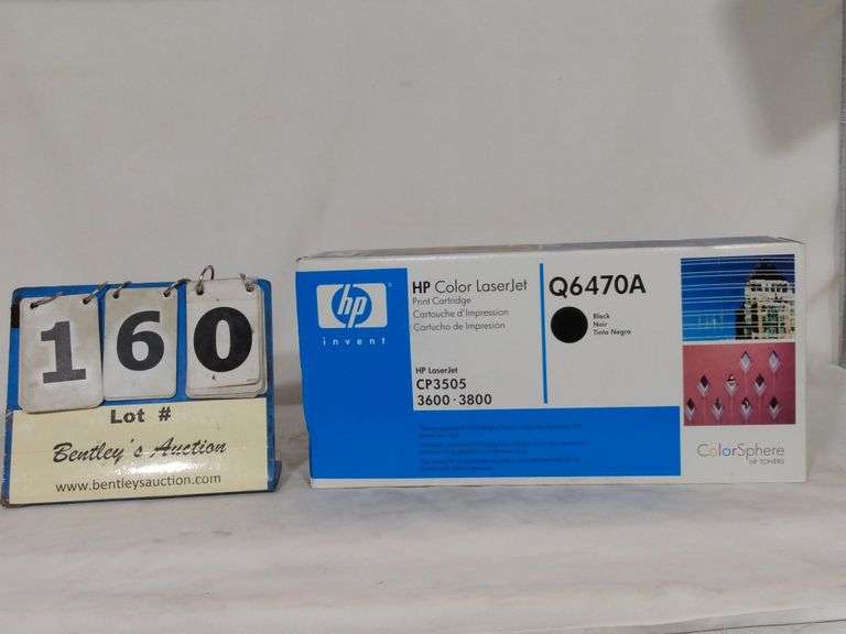 HP Q6470A TONER-BLACK - Bentley & Associates, LLC