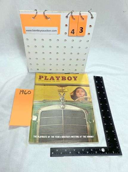 1960 JUNE PLAYBOY MAGAZINE - USED, AS IS - Bentley & Associates, LLC