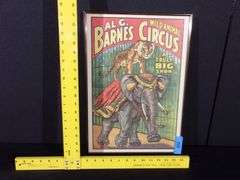 AL G. BARNES WILD ANIMAL CIRCUS POSTER - Bentley & Associates, LLC