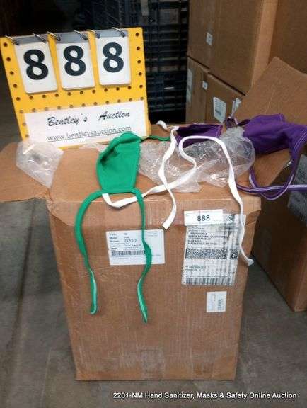 BOX: CLOTH FACE MASKS - Bentley & Associates, LLC