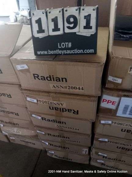 BOX: RADIAN CLOTH FACE MASKS - Bentley & Associates, LLC