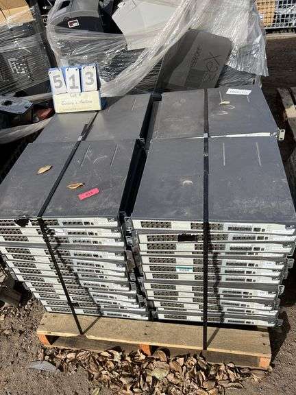 PALLET: SUPERSTACK 4 SWITCH, 5500G, 24 PORT (CONTENTS ONLY) (52X MONEY ...