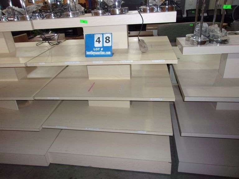 WOODEN 5-TIER DISPLAY CENTER - Bentley & Associates, LLC