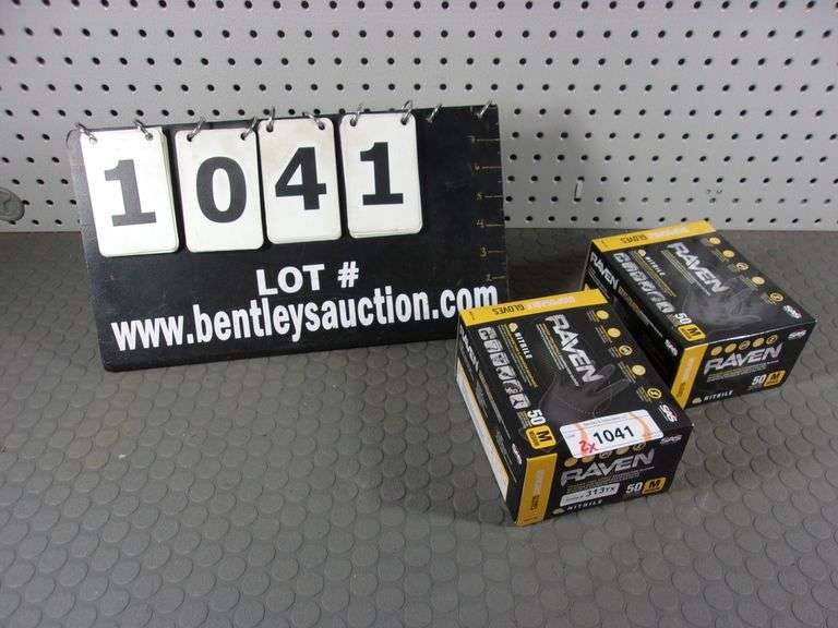 SAS RAVEN POWDER FREE NITRILE EXAM GLOVES (2X MONEY) - Bentley ...