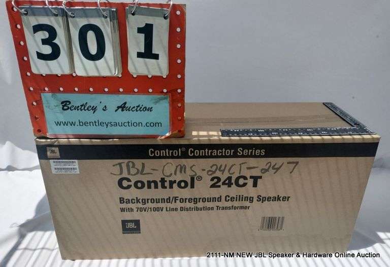 JBL CONTROL 24CT CEILING SPEAKER - Bentley & Associates, LLC