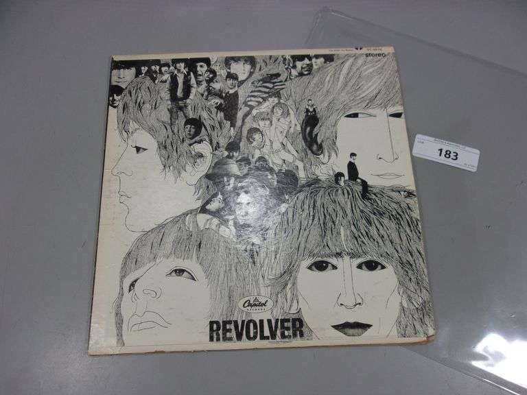 THE BEATLES LP "REVOLVER" STEREO CAPITOL ST-2576 - Bentley & Associates ...