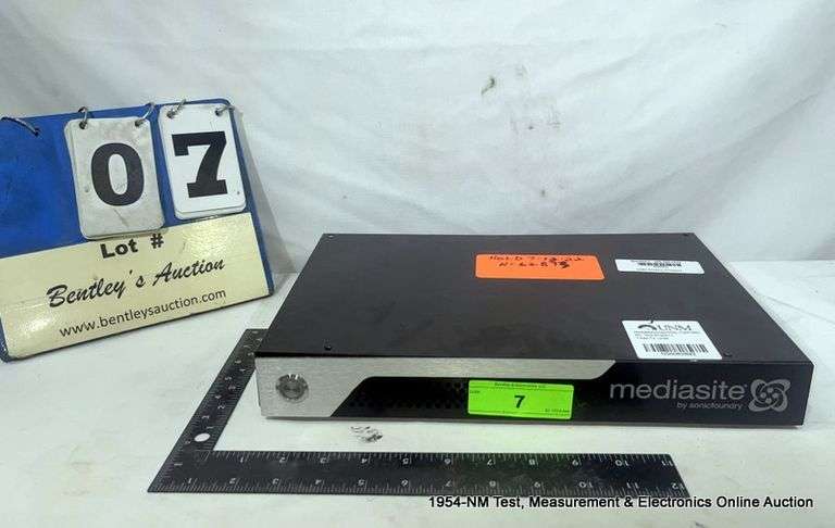 SONIC FOUNDRY MEDIASITE MSL-CSR-940 SWITCH - Bentley & Associates, LLC