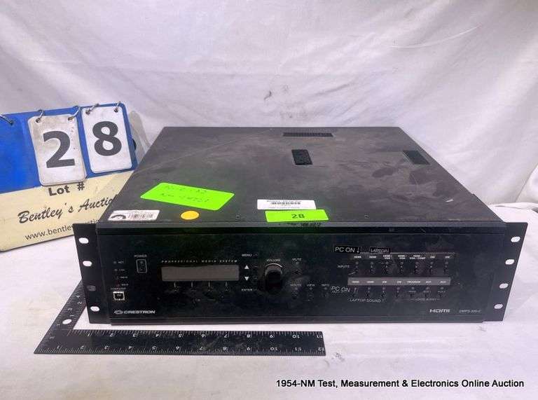CRESTRON DMPS 300C MEDIA SYSTEM - Bentley & Associates, LLC
