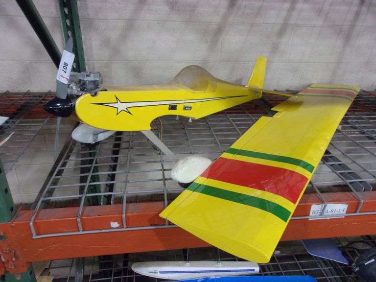 O.S. MAX GAS POWERED RC PLANE - UNDER WING - Bentley & Associates, LLC