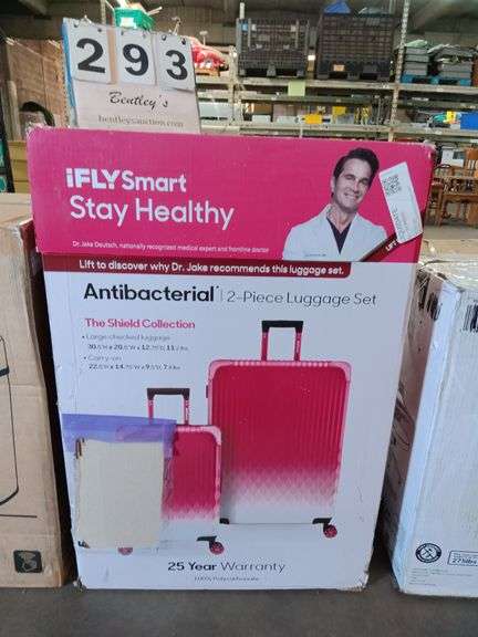 I FLY SMART 2-PIECE LUGGAGE SET - Bentley & Associates, LLC