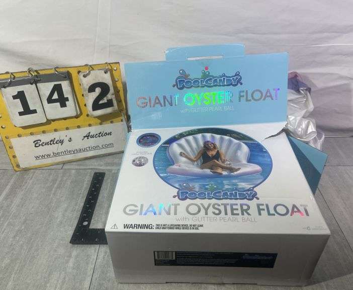 BOX: POOL CANDY - GIANT OYSTER FLOAT - Bentley & Associates, LLC