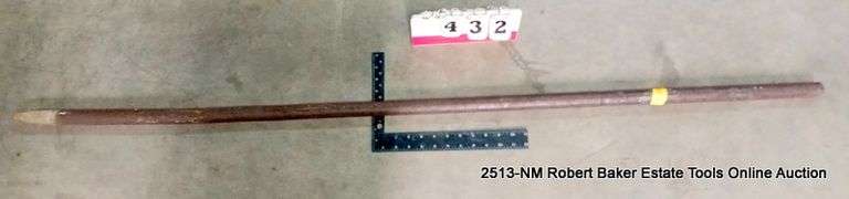 HEAVY DUTY PRYBAR/TRENCHING BAR - Bentley & Associates, LLC