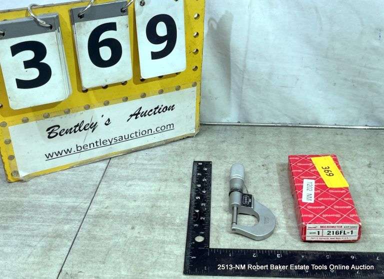 STARRETT DIGITAL MICROMETER MODEL: 216P, QUICKSET ADJUSTABLE REAMERS ...