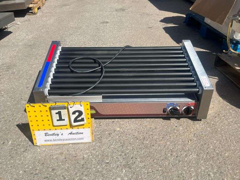 STANDEX HRS-50S HOT DOG ROLLER GRILL, 120 VOLT - Bentley & Associates, LLC