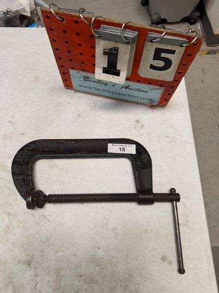 CINCINNATI TOOL 8" C-CLAMP - Bentley & Associates, LLC