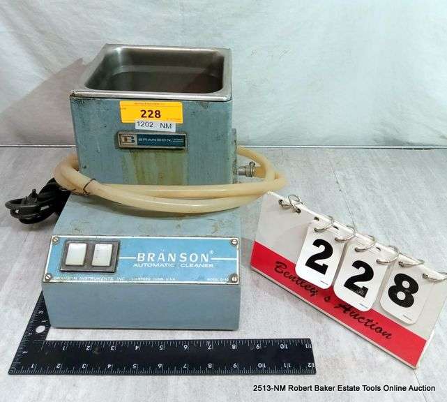 BRANSON AUTOMATIC CLEANER MODEL: D50 - Bentley & Associates, LLC