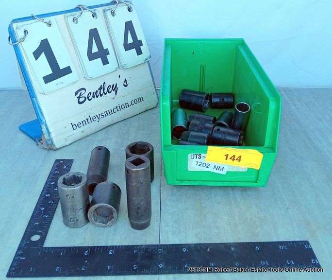 BIN: SHORT & DEEP IMPACT SOCKETS - CONTENTS ONLY - Bentley & Associates ...