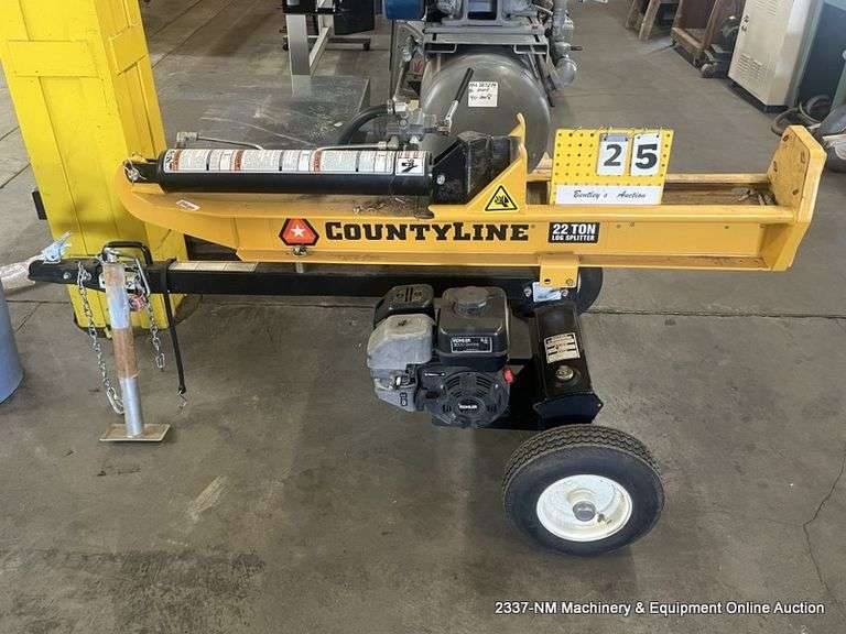 COUNTY LINE 1032822 22-TON LOG SPLITTER - GAS - Bentley & Associates, LLC