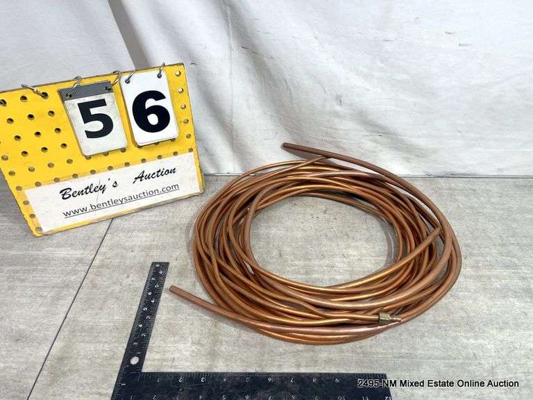 COPPER TUBING - UNKNOWN LENGTH - Bentley & Associates, LLC COPPER TUBING - UNKNOWN LENGTH - Bentley & Associates, LLC