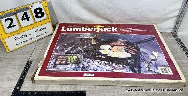 CAMP CHEF LUMBERJACK OVER FIRE GRILL - Bentley & Associates, LLC