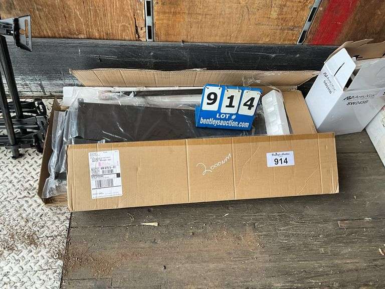 BOX: UN-ASSEMBLED MEDIA CART - Bentley & Associates, LLC