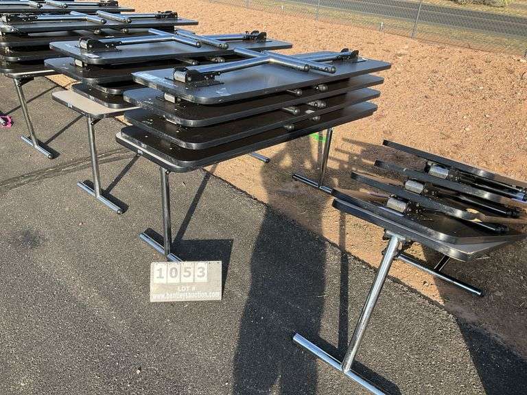 WOOD & METAL FOLDING TABLES (5X MONEY) - Bentley & Associates, LLC