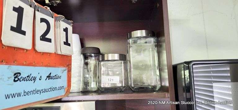 GLASS STORAGE CONTAINERS - Bentley & Associates, LLC