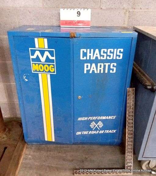 MOOG CHASSIS PARTS CABINET - Bentley & Associates, LLC