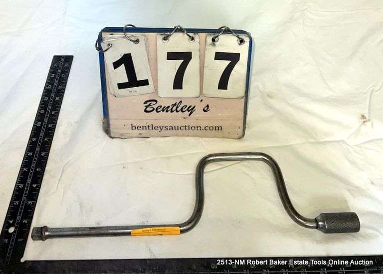 SPEED SOCKET WRENCH W/ CRANK HANDLE - Bentley & Associates, LLC