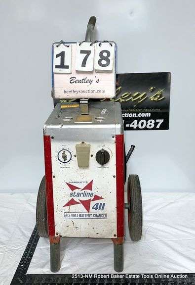 MARQUETTE STARLINE 411.6/12 VOLT BATTERY CHARGER - Bentley & Associates ...