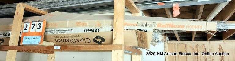 OPEN BOX: MISC BULL NOSE CORNER & CASING BEAD FOR STUCCO - Bentley ...