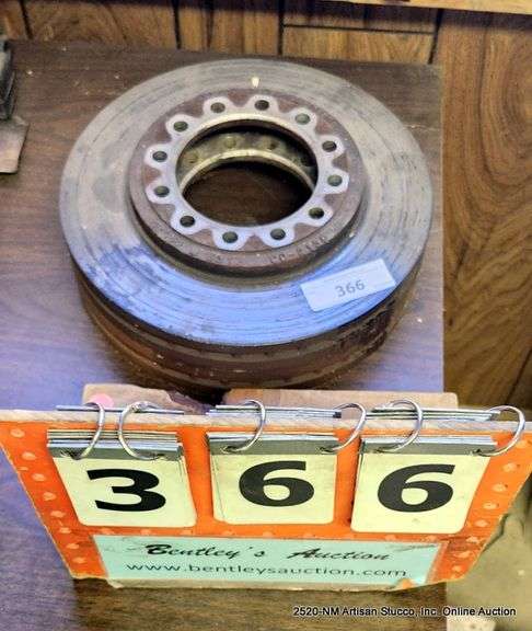USED BRAKE ROTORS - Bentley & Associates, LLC