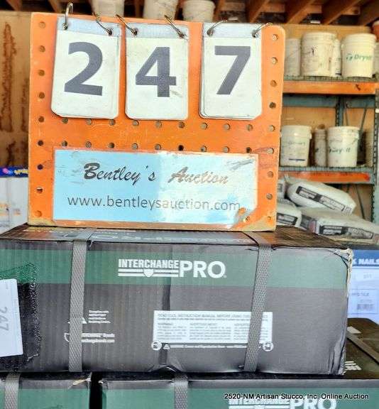 BOX OF INTERCHANGE PRO 1" CROWN X 1-1/4" LEG HEAVY WIRE WIDE STAPLES ...