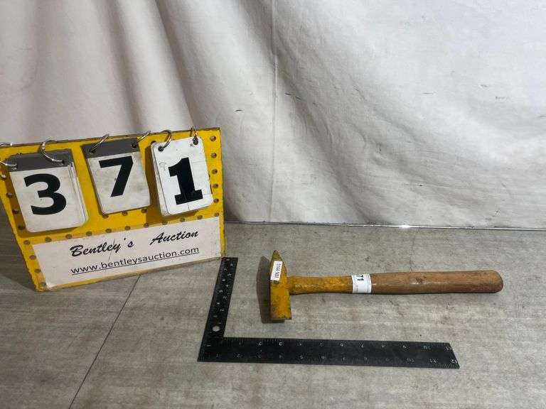 DOUBLE SIDED CHISEL & FLAT HEAD HAMMER - Bentley & Associates, LLC