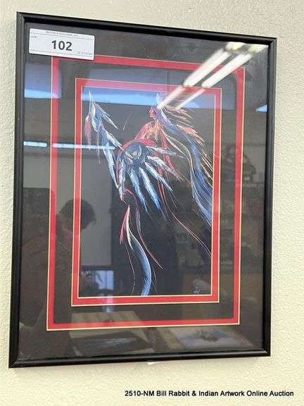 THE MESSENGER BY BILL RABBIT 1997 14 X 11 - Bentley & Associates, LLC