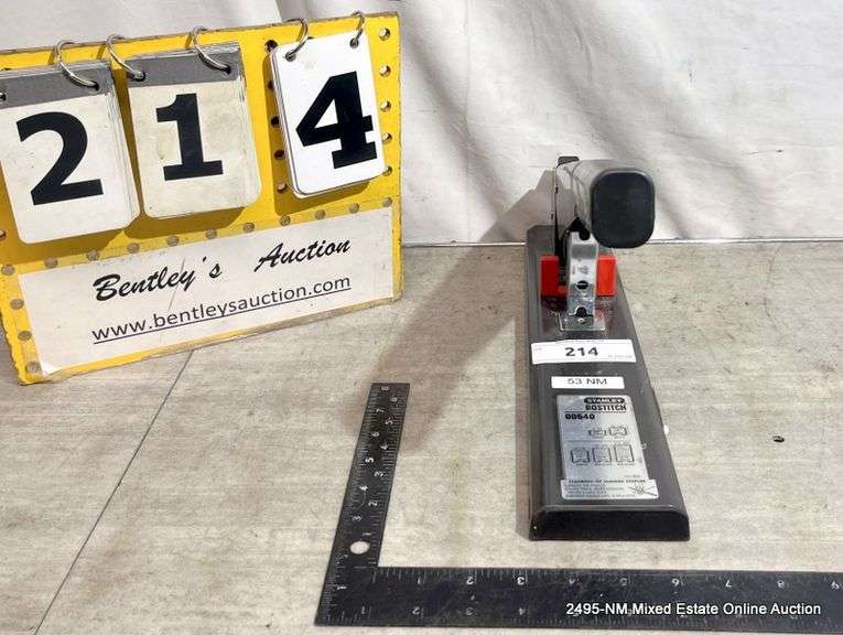STANLEY BOSTITCH 00540 HEAVY DUTY STAPLER - Bentley & Associates, LLC