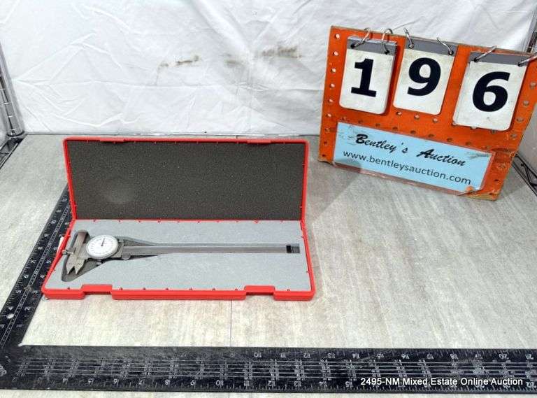 MITUTOYO MN84 8" DIAL CALIPER - Bentley & Associates, LLC