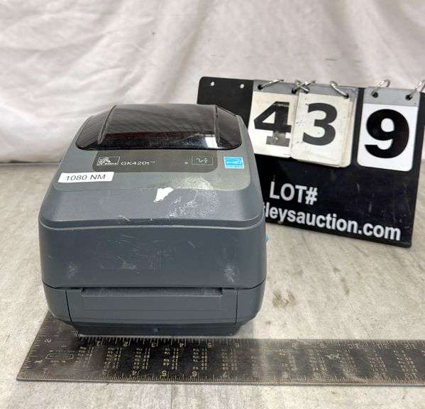 ZEBRA GX430T PRINTER - MISSING CORD - Bentley & Associates, LLC
