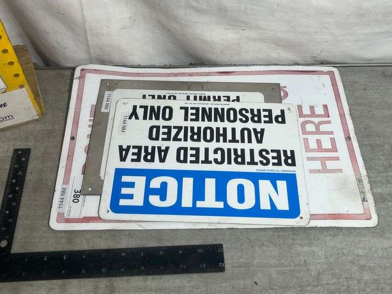 ASSORTED SIGNS - Bentley & Associates, LLC