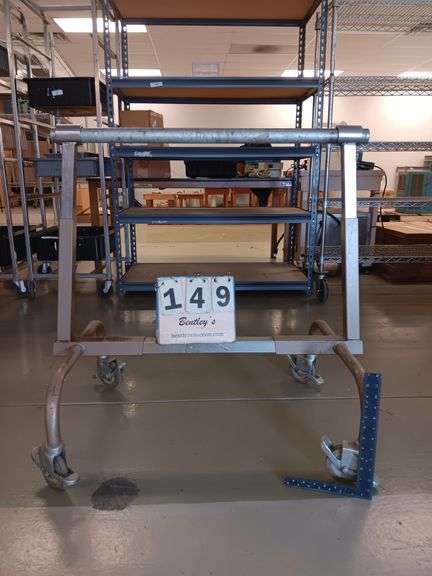 METAL ROLLING RACK - Bentley & Associates, LLC