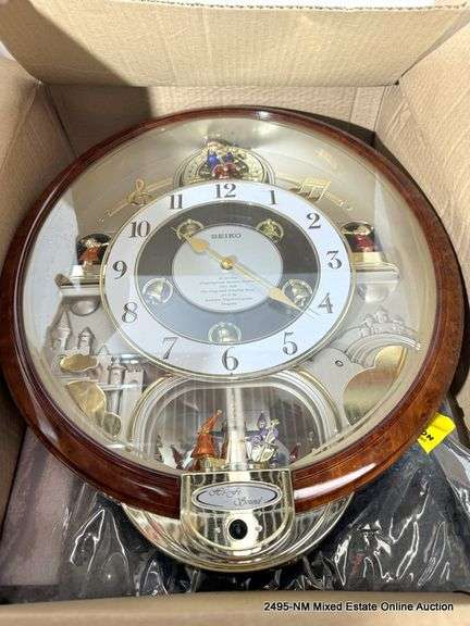 SEIKO MELODIES IN MOTION BEATLES SWAROVSKI CRYSTAL WALL CLOCK - Bentley ...