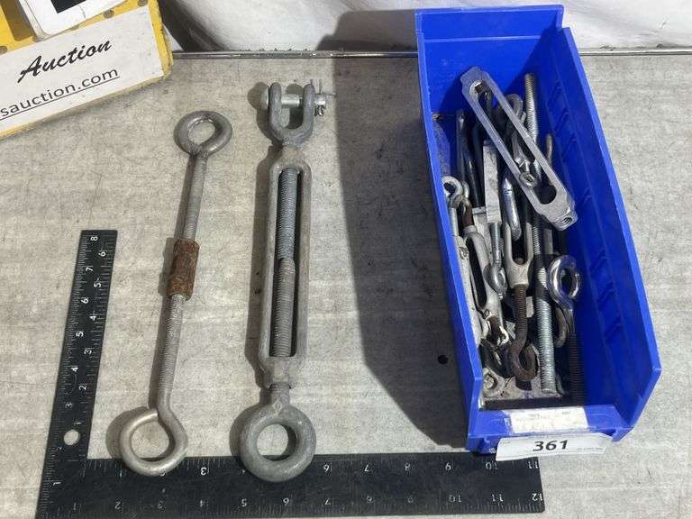 BIN: TURNBUCKLES & TURNBUCKLE HOOKS - CONTENTS ONLY - Bentley ...