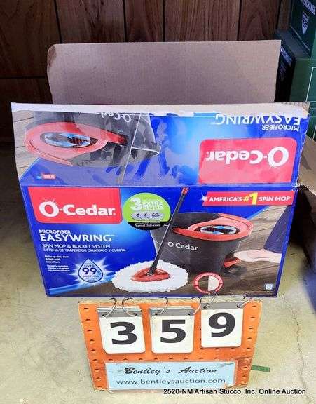 O-CEDER SPIN MOP BUCKET - Bentley & Associates, LLC