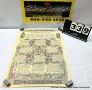 PLASTIC BIN: ASSORTED POSTERS - Bentley & Associates, LLC