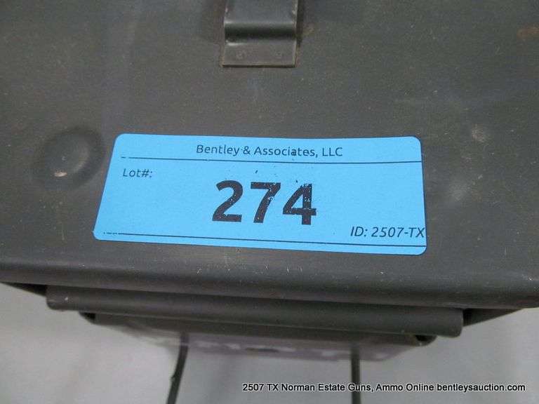 50 BMG 50 CAL RED TIP AMMUNITION W/ AMMO CAN - Bentley & Associates, LLC