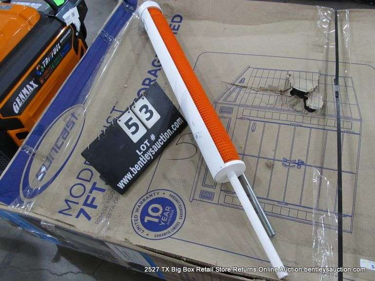 RETRACTABLE DRIVEWAY GUARD - ORANGE - Bentley & Associates, LLC