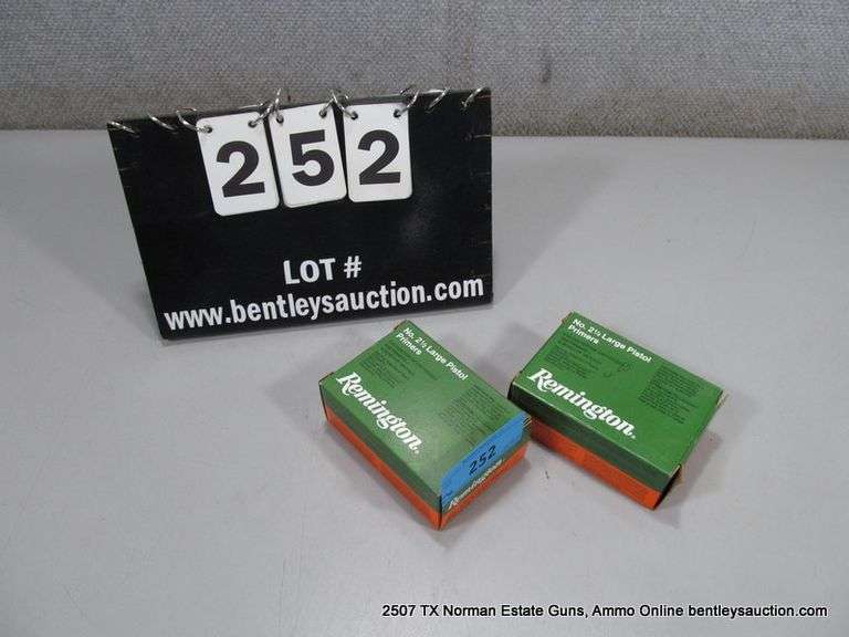 REMINGTON NO. 2-1/2 LARGE ISTOL PRIMERS (2X MONEY) - Bentley ...