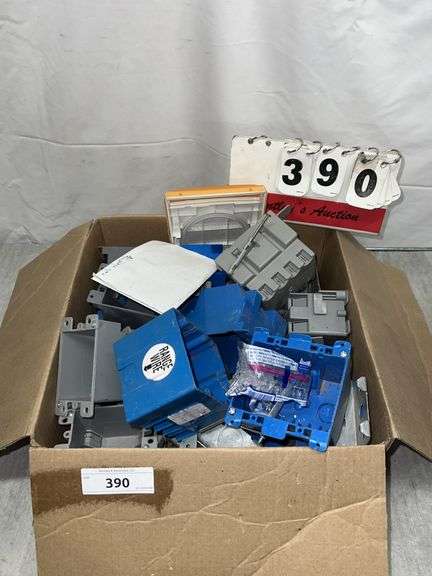 BOX: MISC GANG OLD WORK SWITCH & OUTLET BOXES - Bentley & Associates, LLC